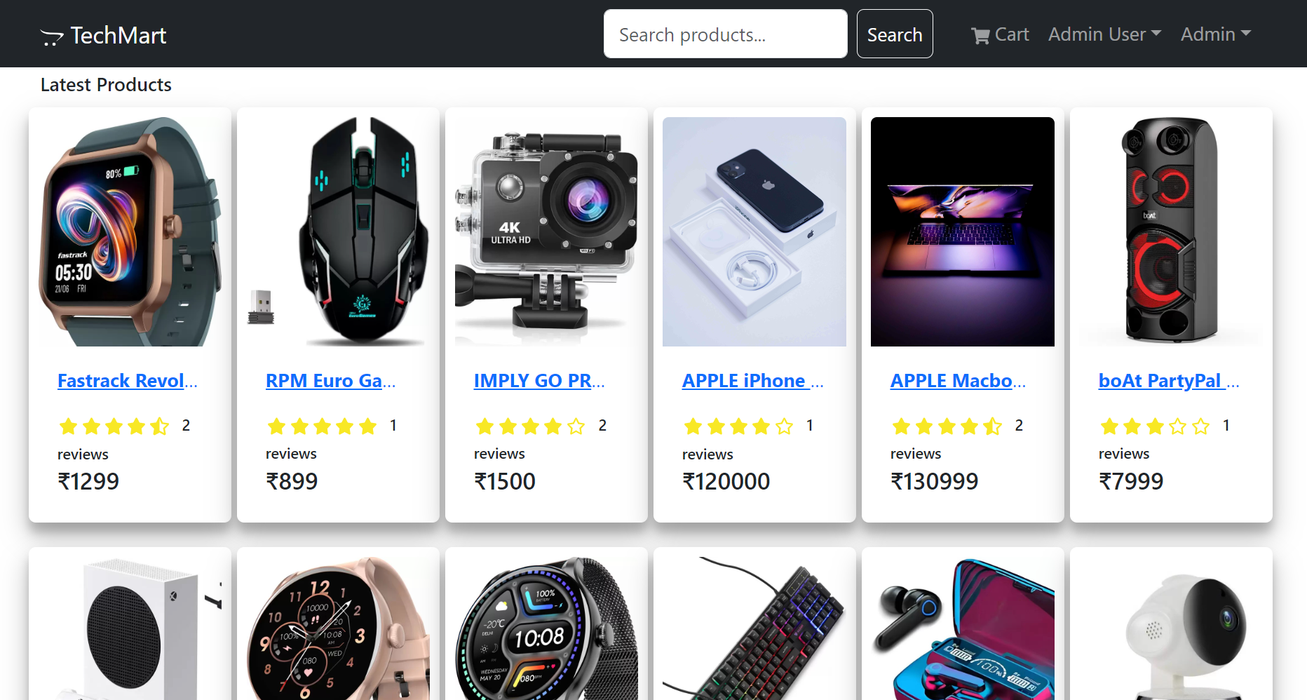 GitHub - Shiyadh123/tech-mart: Full-stack e-commerce app